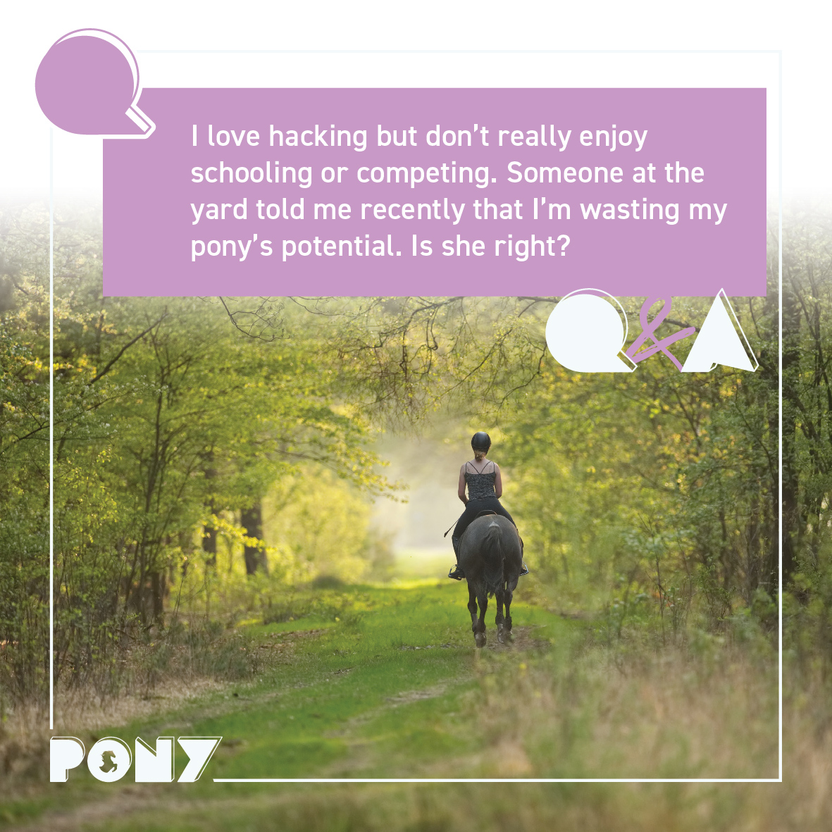 Q&A: Love hacking | Pony Magazine